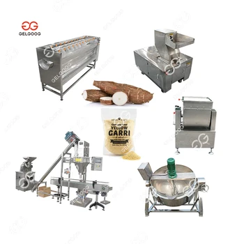 Gelgoog Mini Gas Complete Cassava Garri Fry Processing Machine ...