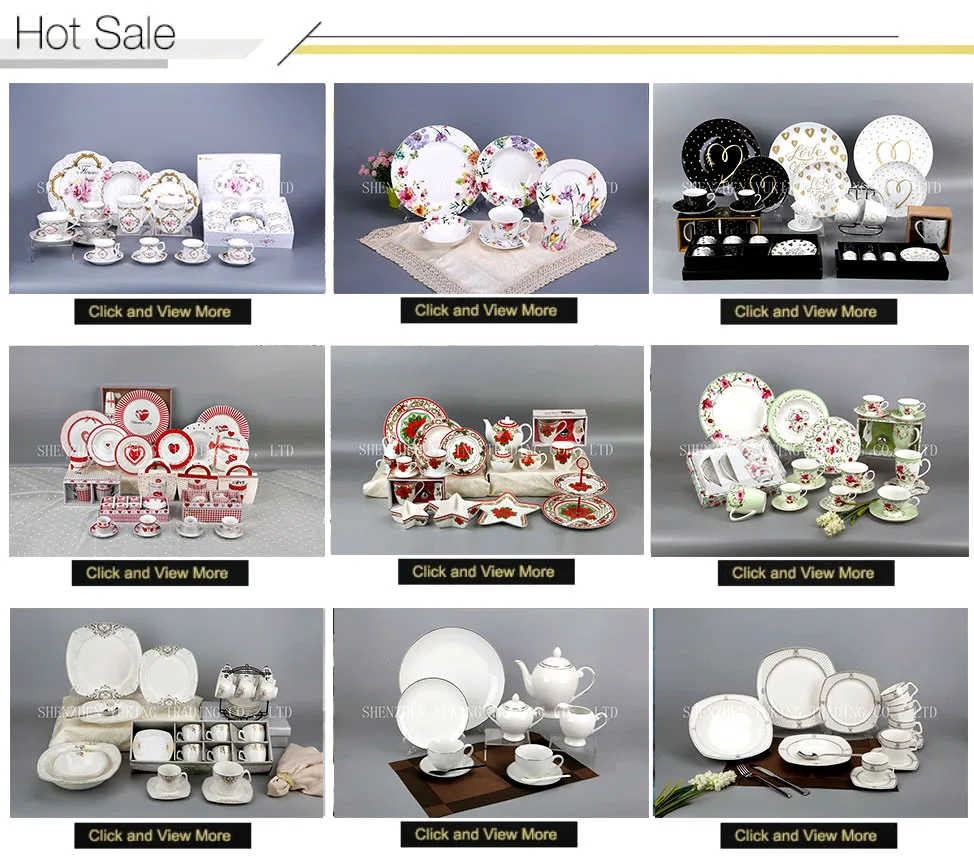 Porcelain Dinner Set - Sustainable, Customizable, and Durable