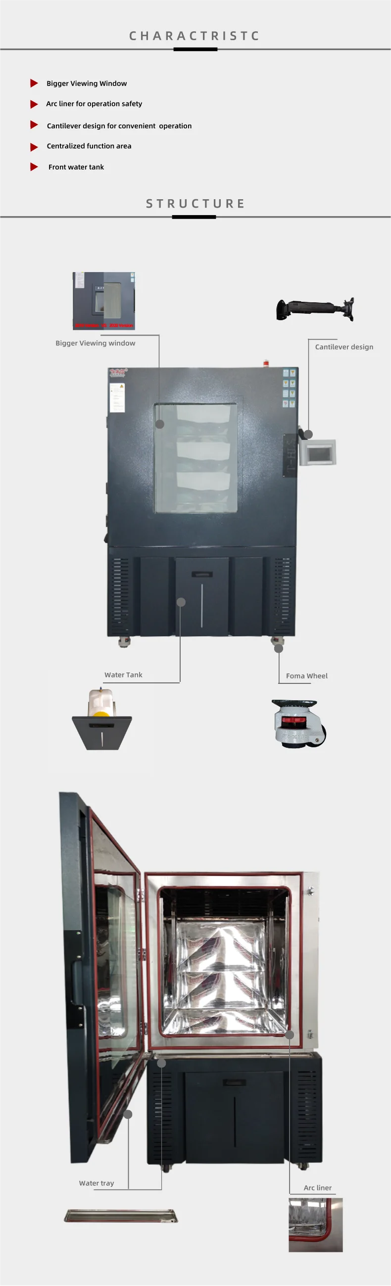 Small Climate Chamber Temperature Humidity Test Chamber Programmable ...