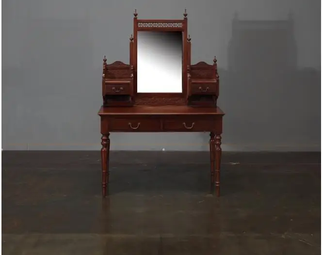 Antique Recycled Wood Hand Painted Red Vintage Drawers Living Room ...