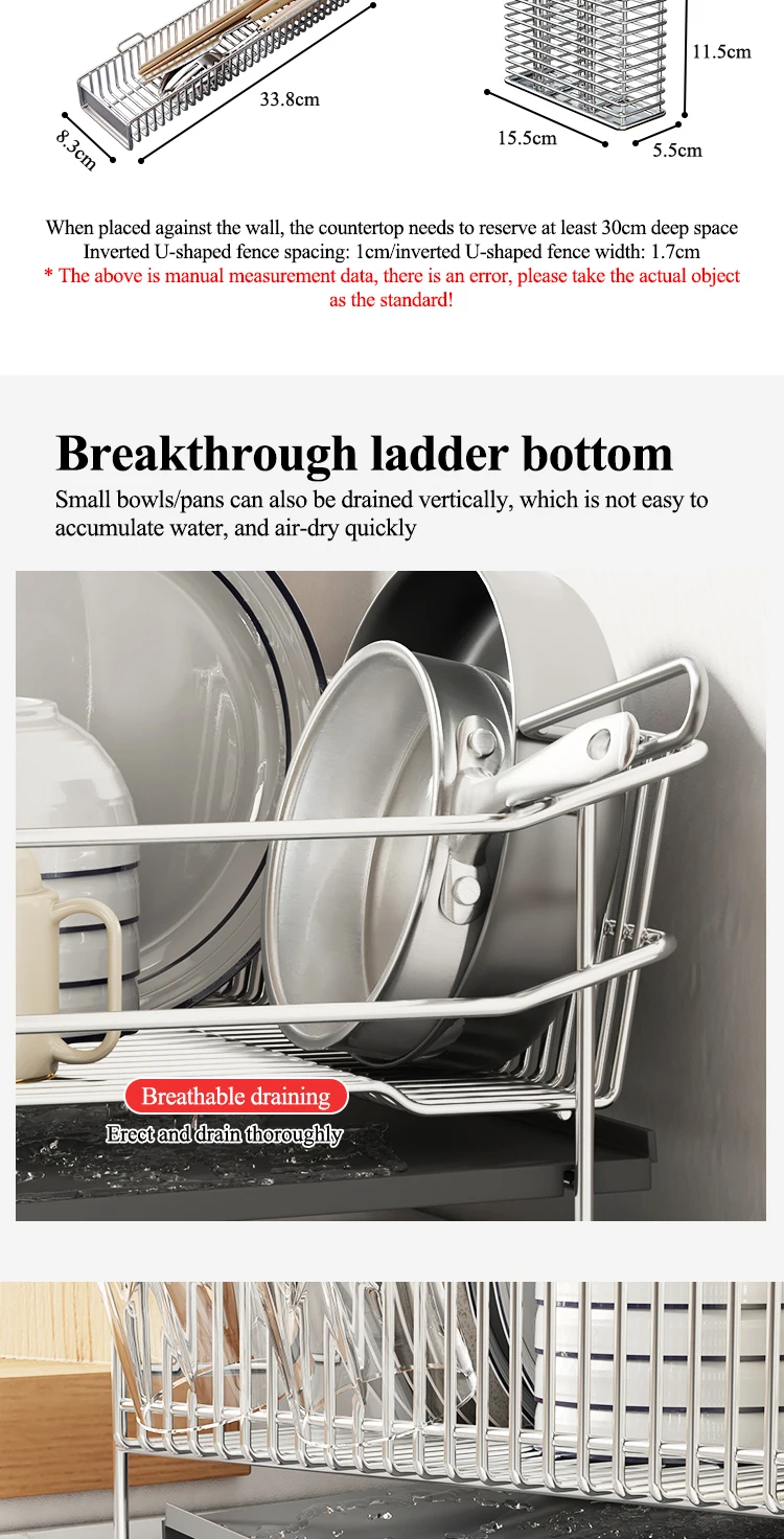 Stainless Steel Kitchen Corner Dish Rack Over Sink - Buy Stainless ...