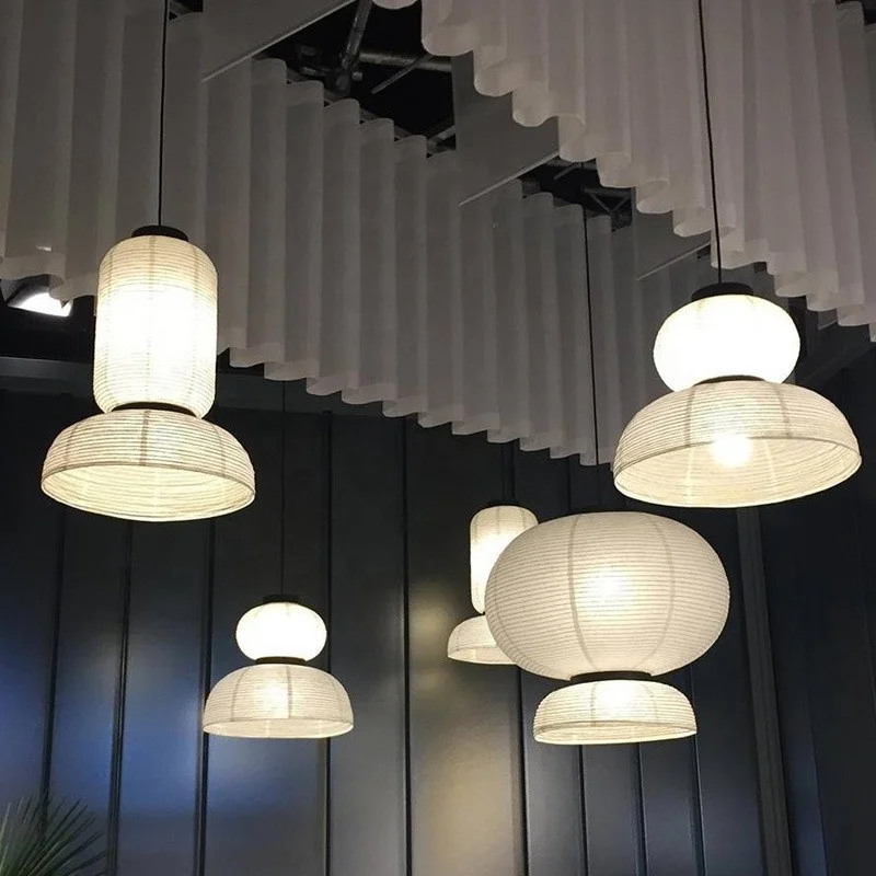 Handmade Rice Paper Chandelier Design Lamp Living Room Lighting - Buy ...
