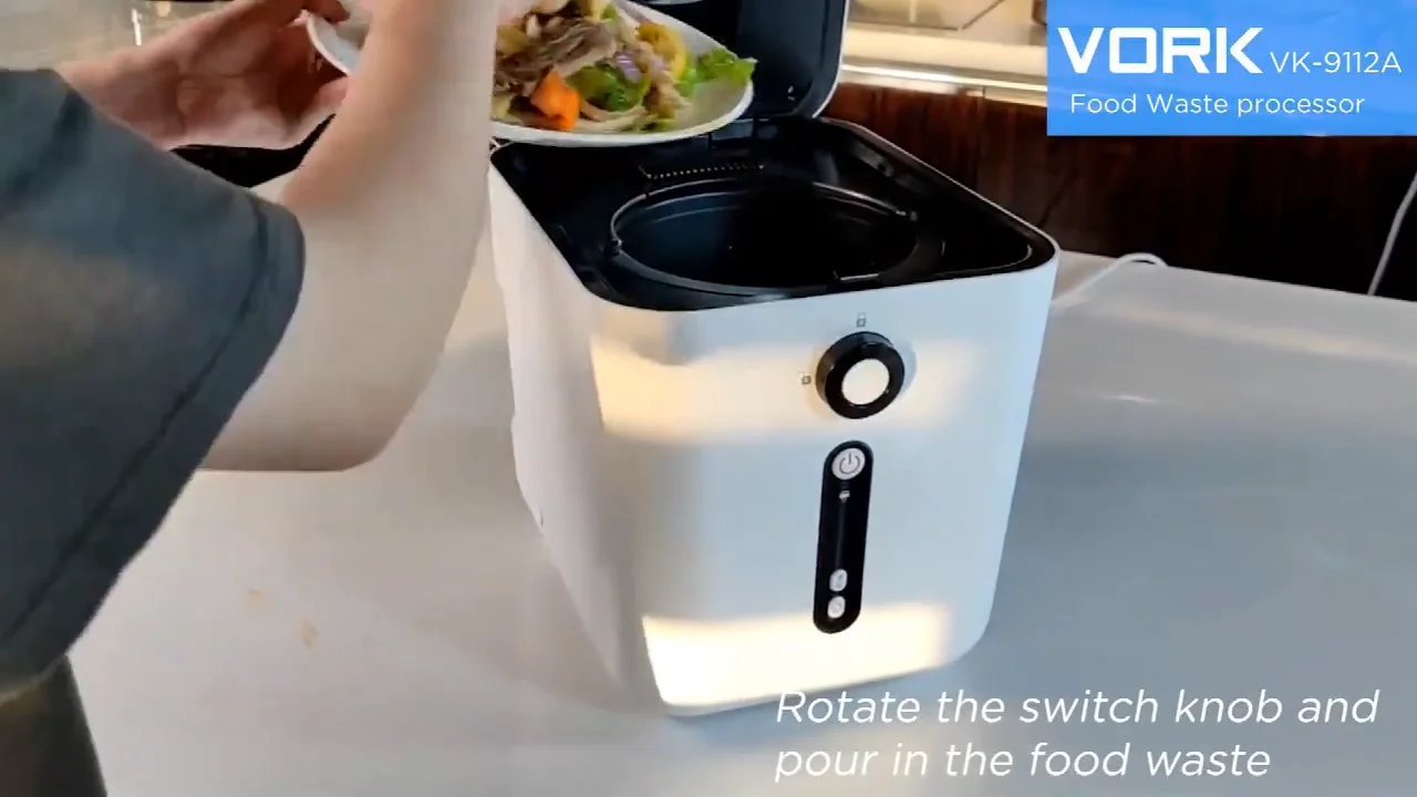 Kitchen Food Waste Garbage Disposer/composter Electric Compost Machine ...