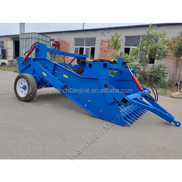 Tractor-pulled Small Hydraulic Stone Picker Mountain Small Stone Picker ...