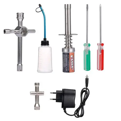 Hsp Rechargeable Glow Plug Starter Igniter Ac Charger Ignition Kit For ...