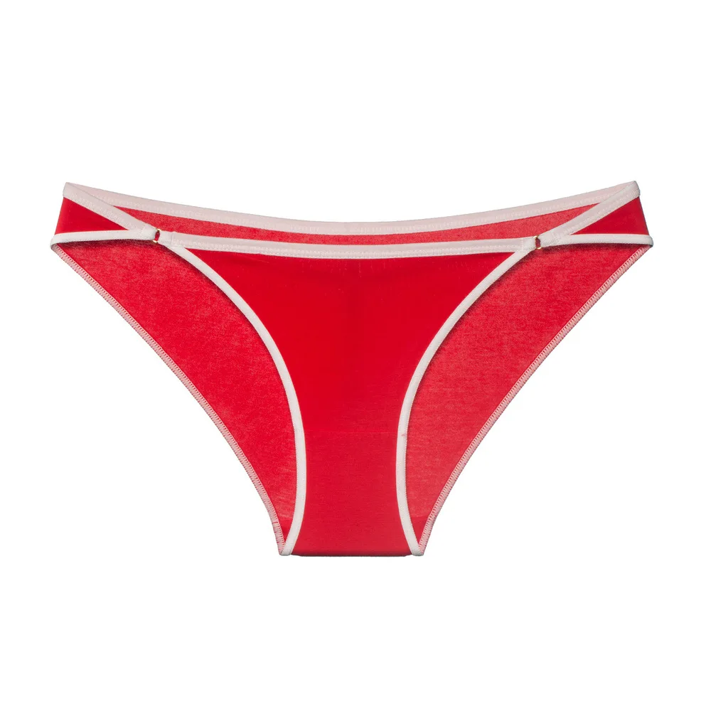 High Quality Factory Price Womens Cotton Thong Breathable Panties Low