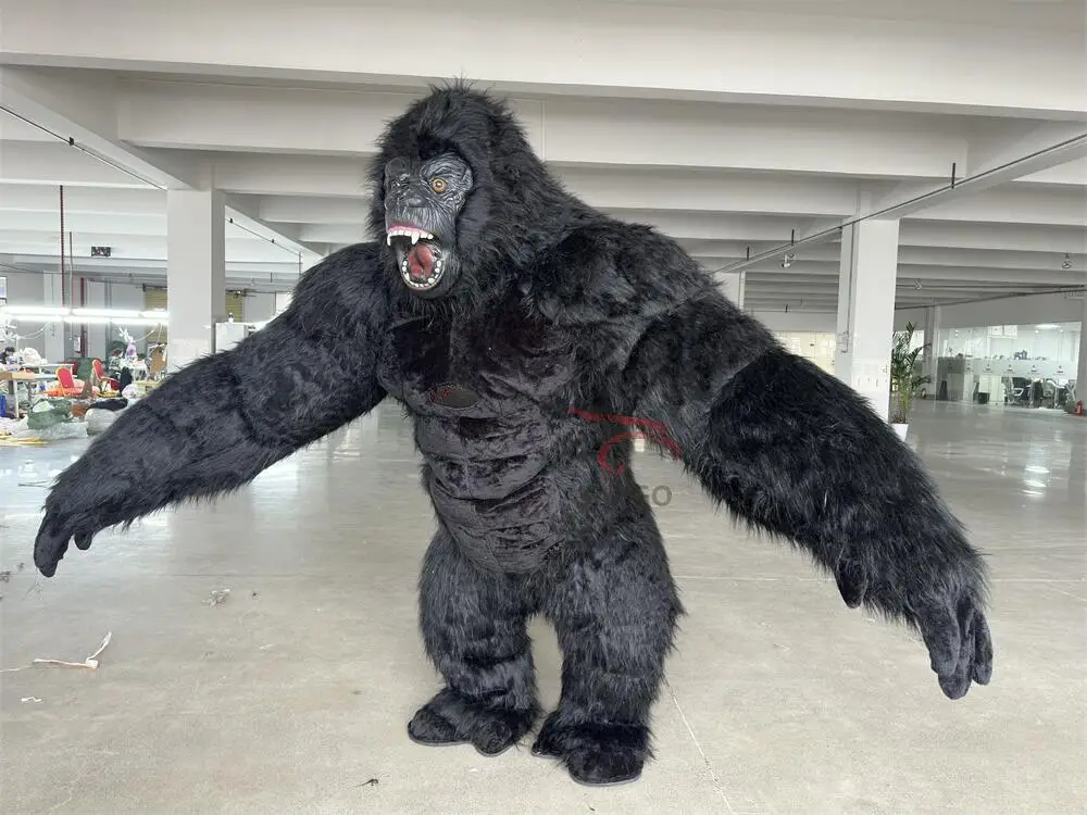 Alibaba.com: 2025 Inflatable Gorilla Mascot Costume for Men, Custom ...