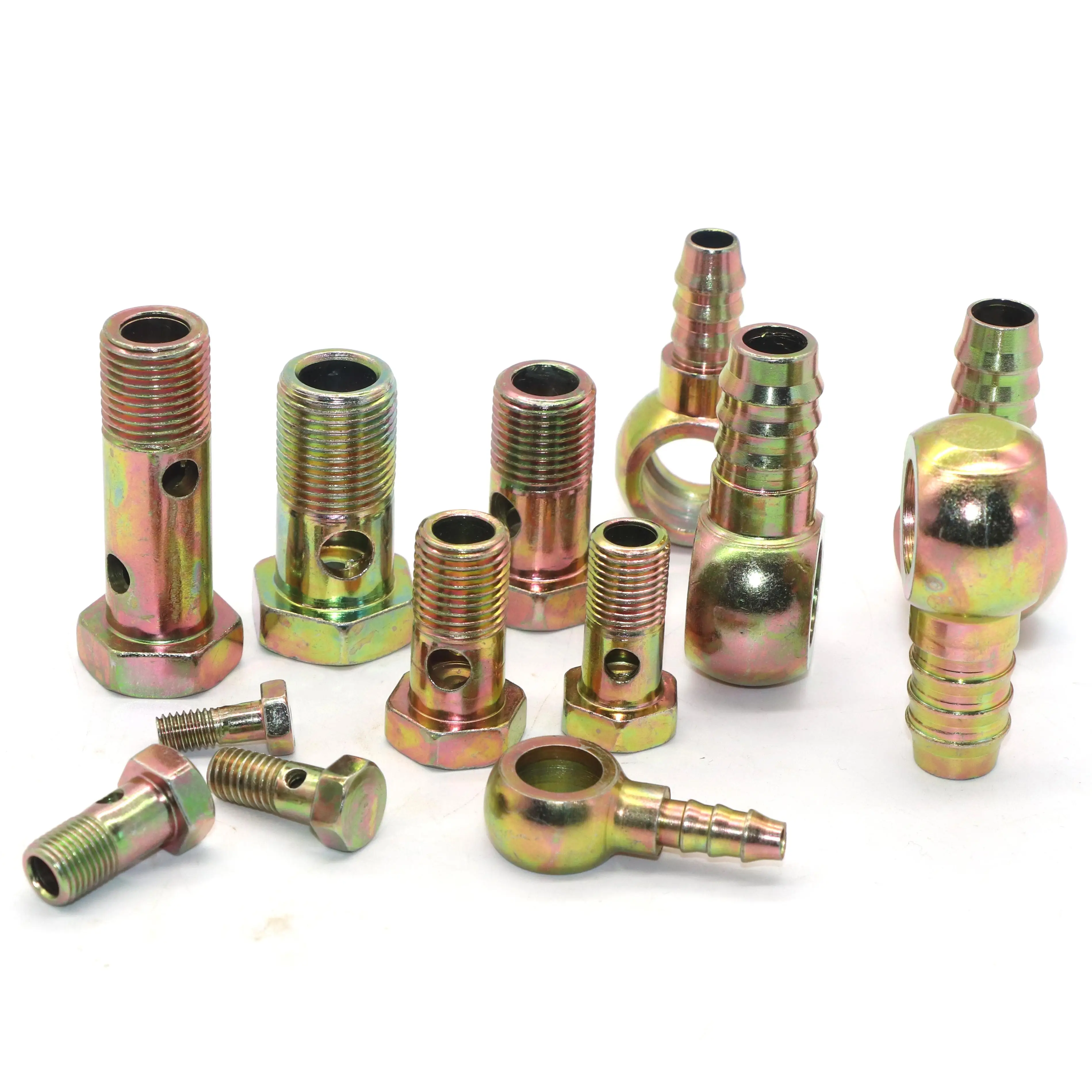ZM M6 to M26 Hexagonal Hollow Screw Banjo Bolt - Zinc Finish