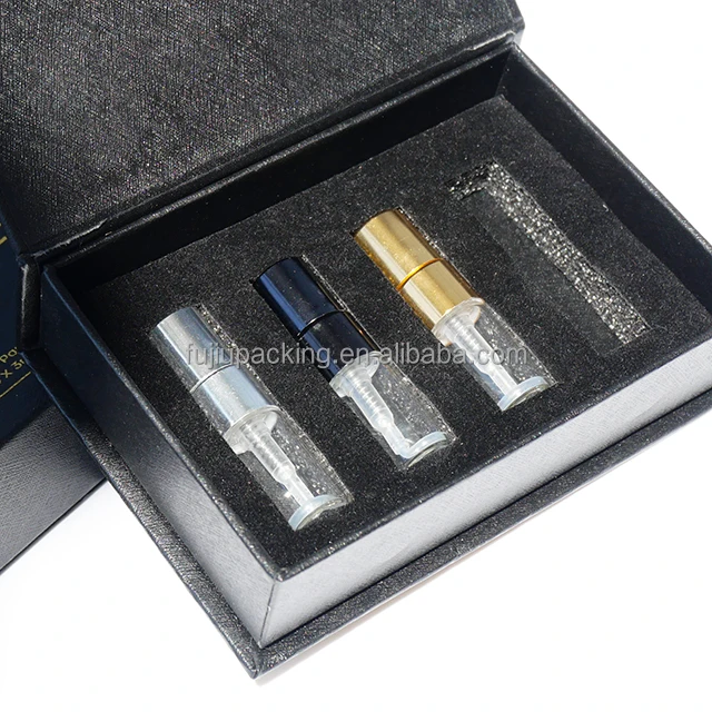 Customized 1ml 1.7ml 3ml 5ml Perfume Card Perfume Sample Set By Gift ...