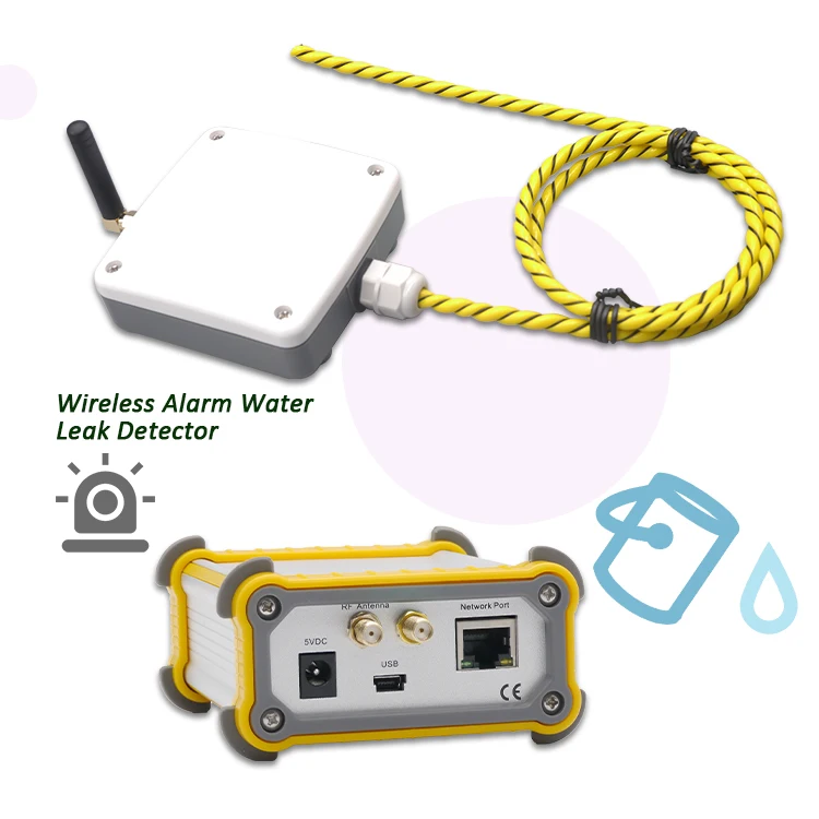 Remote Water Tank Level Monitoring Water Pipe Leak Detector Outdoor and ...