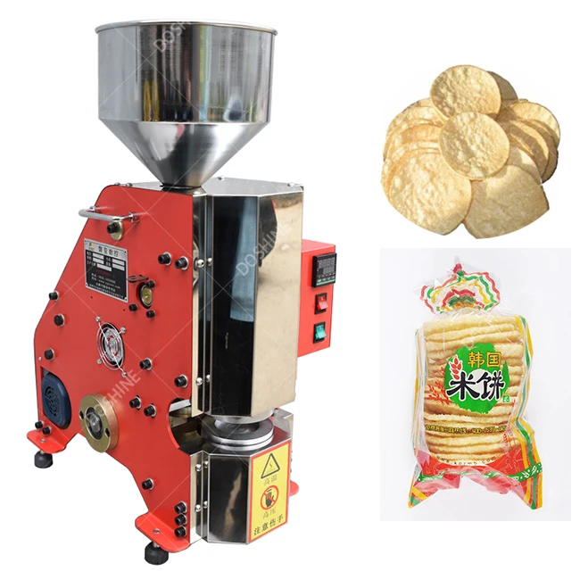 Industrial Rice Cracker Popping Machine Popped Rice Cracker Making ...