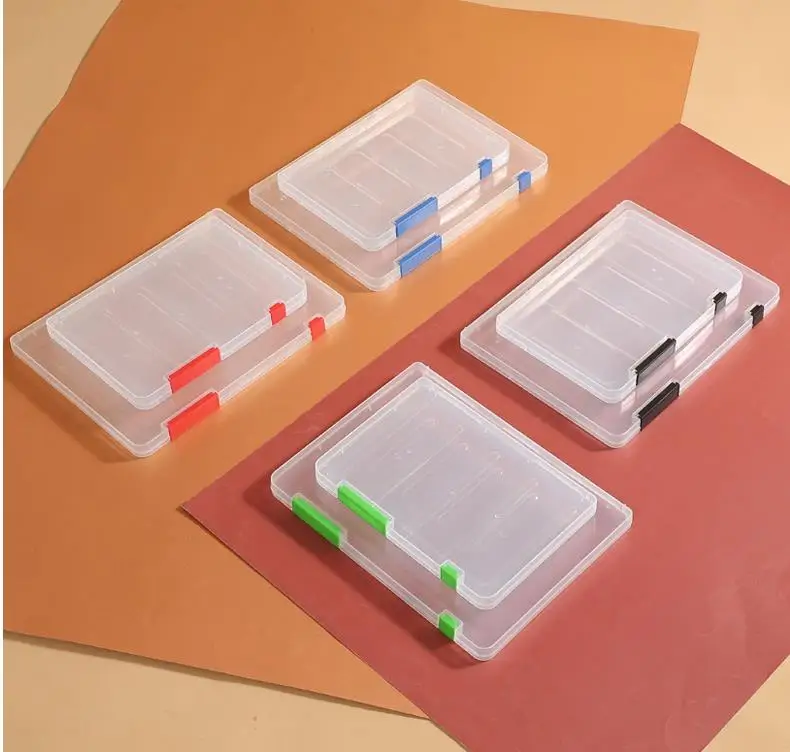 A4/A5 Paper Transparent Storage Box - Save Space & Organize
