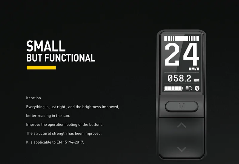 Electric Bike Color Displayoled Display For Digitech 24v 36v 48v ...