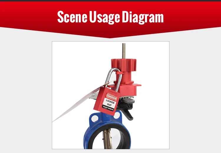 Universal Gate Valve Lockout - Secure Your Valves Efficiently