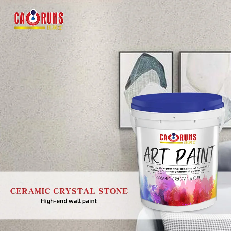 Micro-ceramic Stone Colored Sand Texture Paint High Hardness Art Paint ...