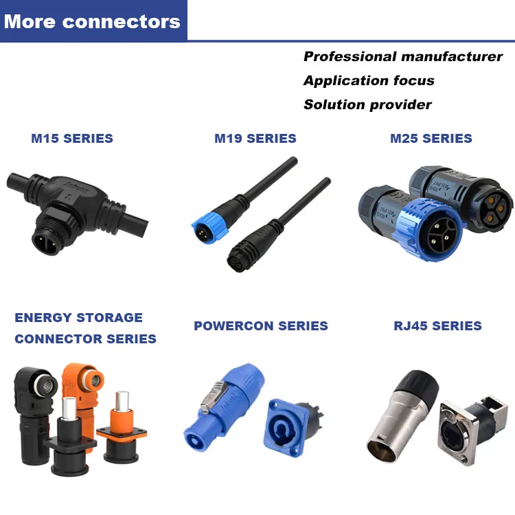 Jnicon Mj32 Wire To Board 7 Pin 2+5 Pin Waterproof Electrical Male ...