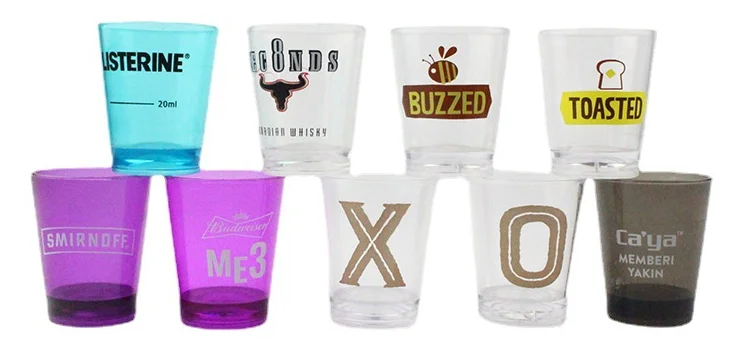 Plastic Shot Glasses-1.5oz Disposable Cups-1.5Ounce Plastic Shot Cups ...