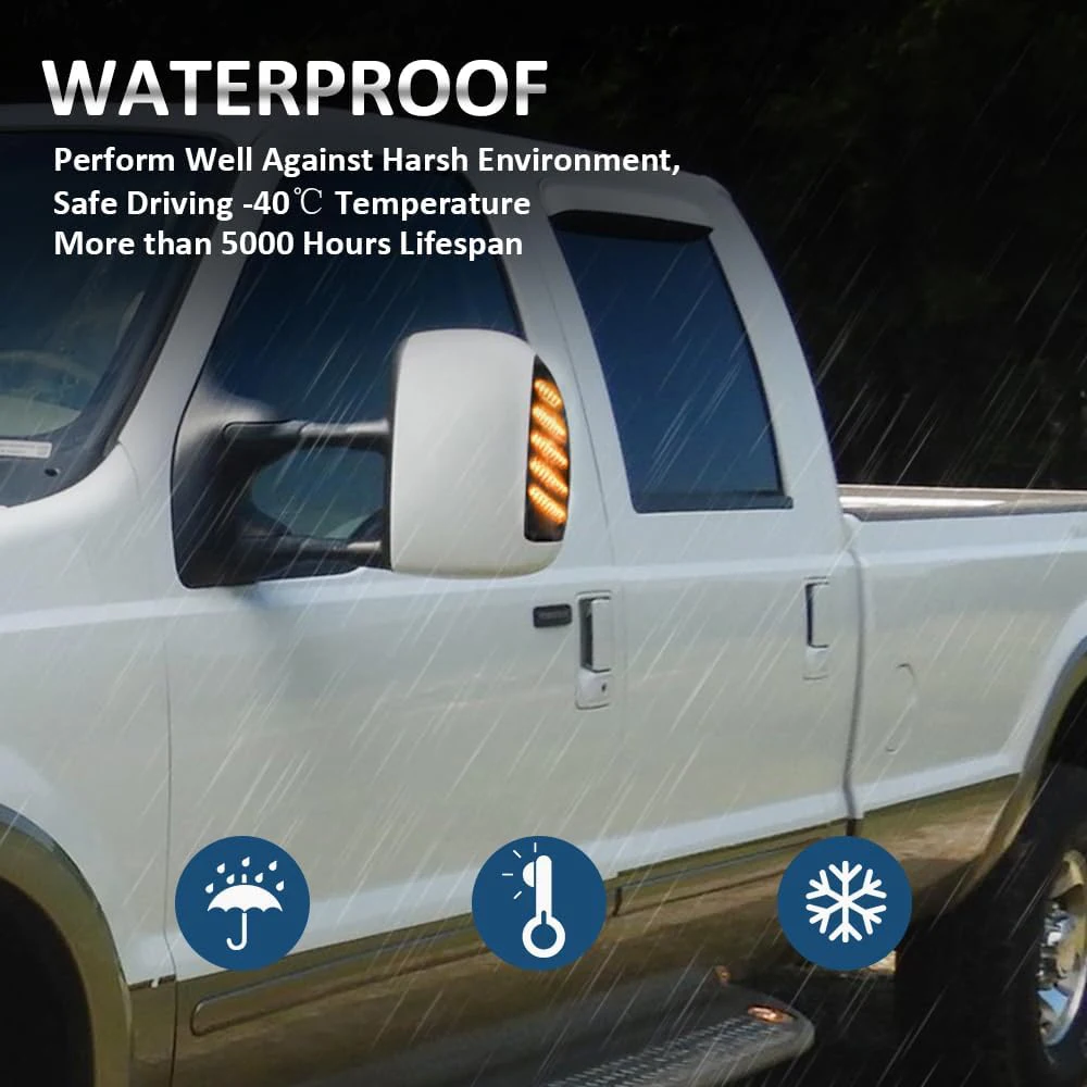 Oem Ford F250 F350 F450 Super Duty Led Sequential Side Mirror Marker ...