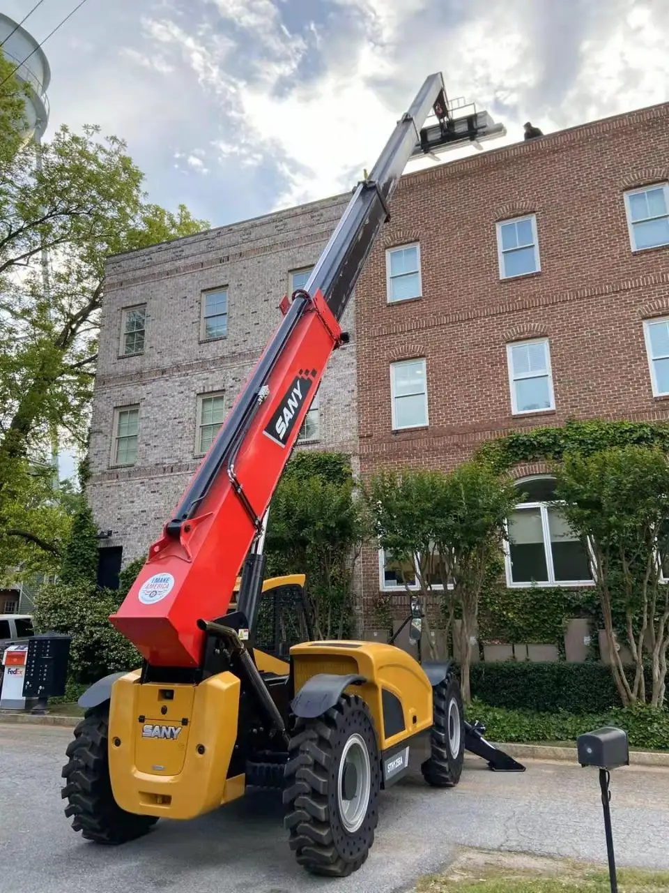 Sany Factory Sth1056a 17m Extendable Forklift Telescopic Boom Forklift ...