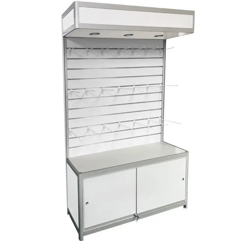 HiKUYA Factory Custom Display Slatwall Stand Shop Shelf| Alibaba.com