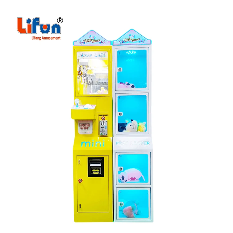 Mini Plush Toy Claw Crane Machine With Card Reader,Coin Operated Small ...