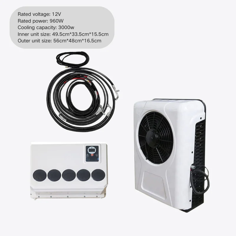 Tractor Cab Ac Car 12 Volt Rv Split Truck Air Conditioner Ac Air ...