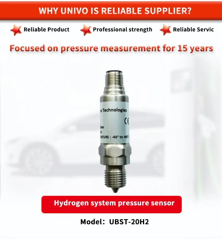 Univo Ubst-20h2 Q Pressure Sensor Transmitter Hydrogen System Storage ...