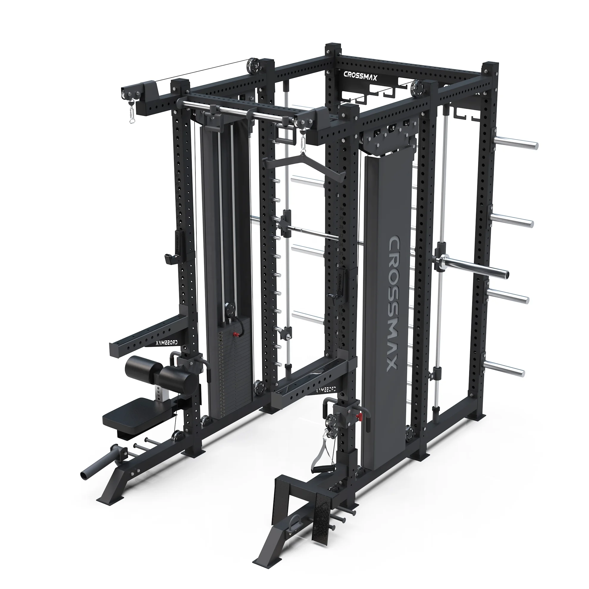 Power Rack Smith Machine Functional Trainer All in One Machine Gym Fitness Sets| Alibaba.com