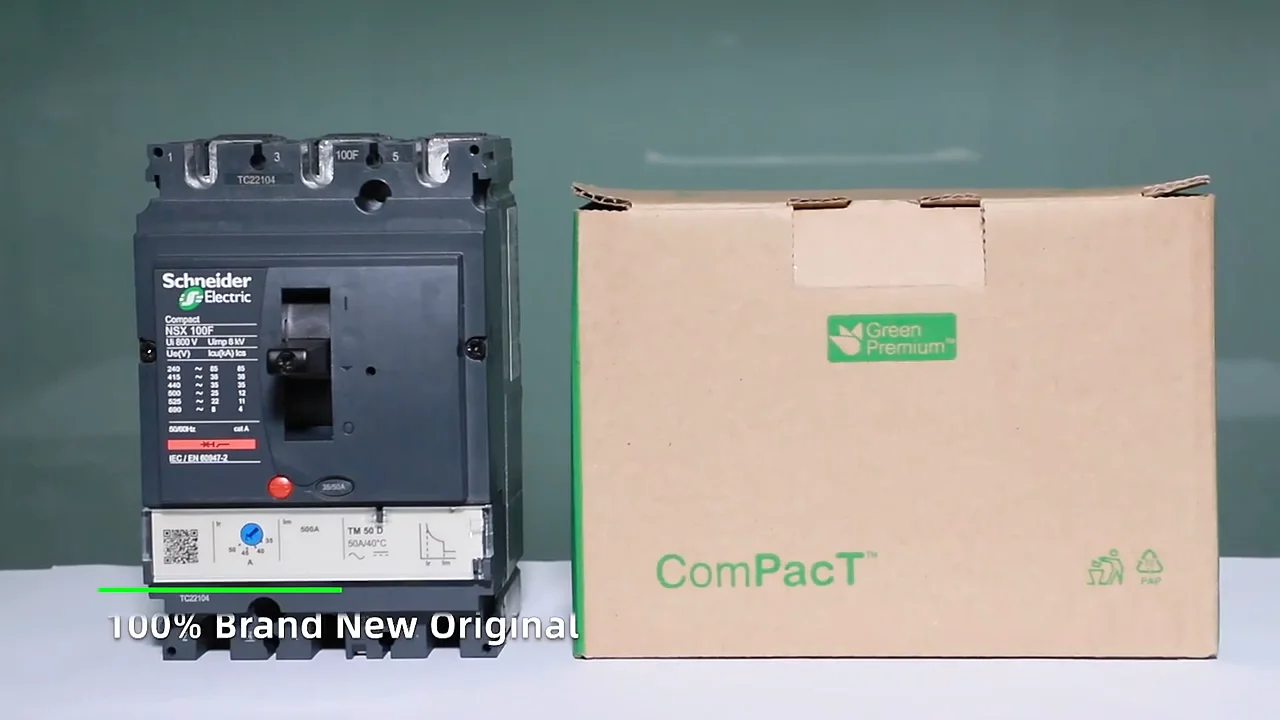 New & Original Schneider-brand Tesys Gv3 3p 40a Ac Motor Circuit ...