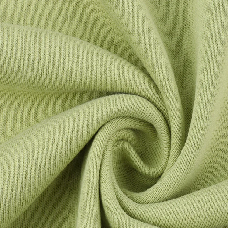 Plain Dyed Thick Cotton French Terry Hoodies Cloth Fabric Supplier 80 ...