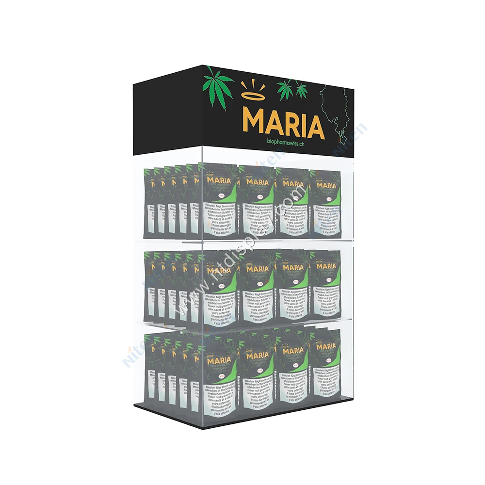 Smoke Shop Custom Clear Acrylic Smoking Display Stand Cigarette ...