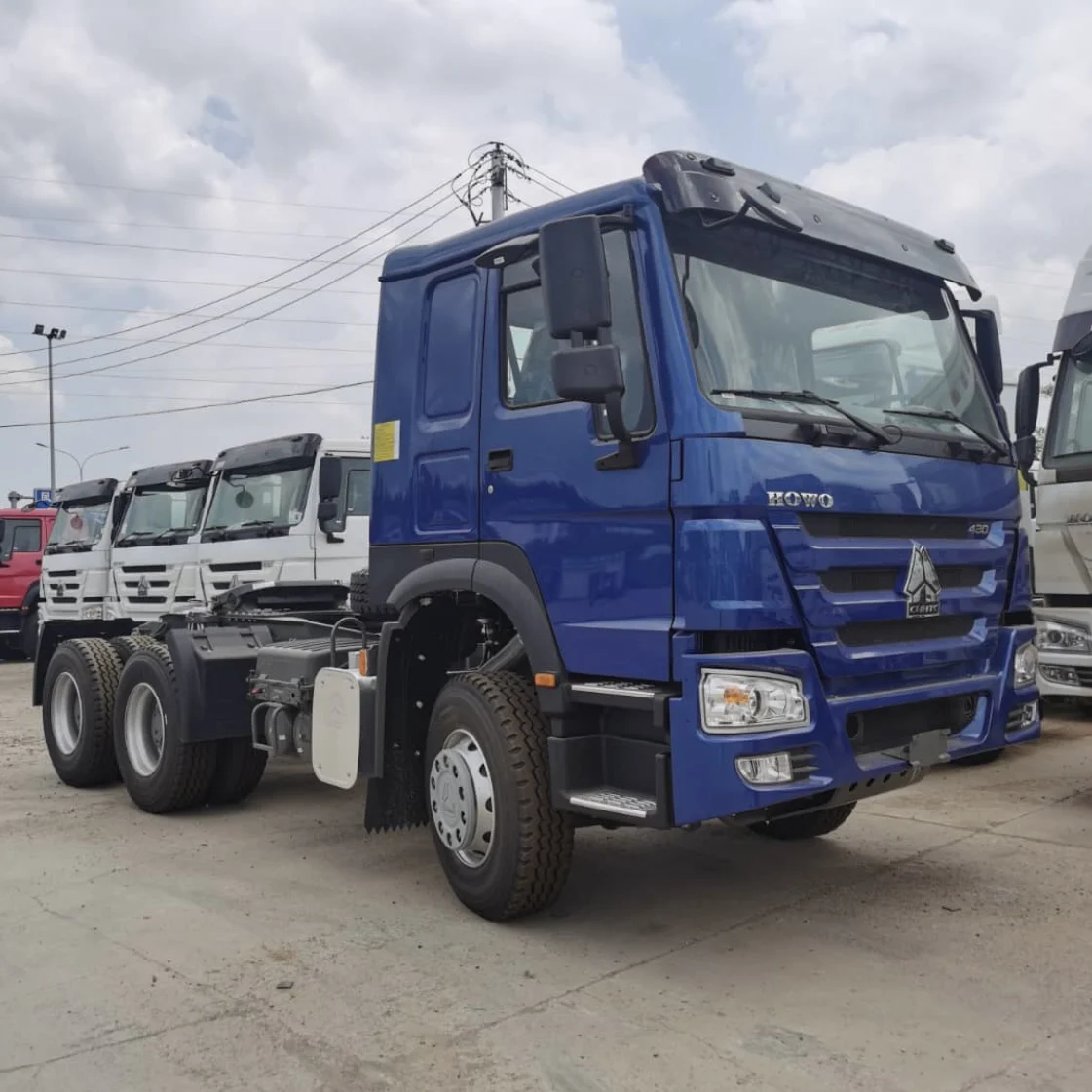 2024 Howo Heavy Truck Lhd Rhd 430 Horse Power 6x4 Tractor Trucks For Sale - Buy 430 Hp Tractor ...