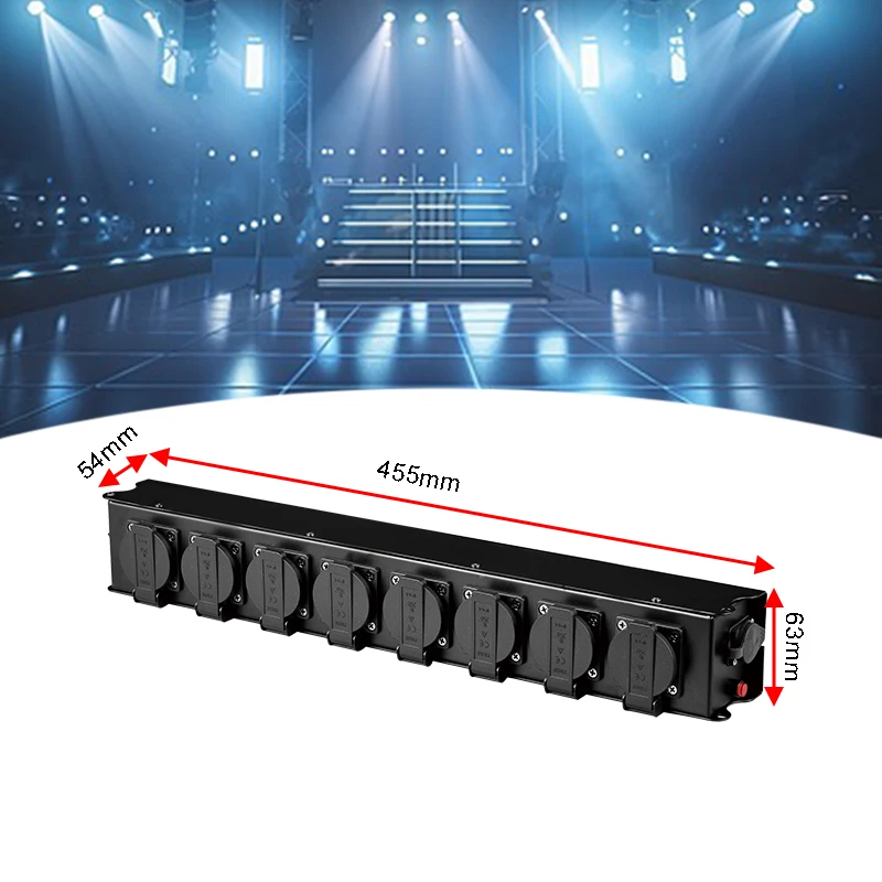 Outdoor Power Distribution Equipment Powercon True1 Distribution Box ...