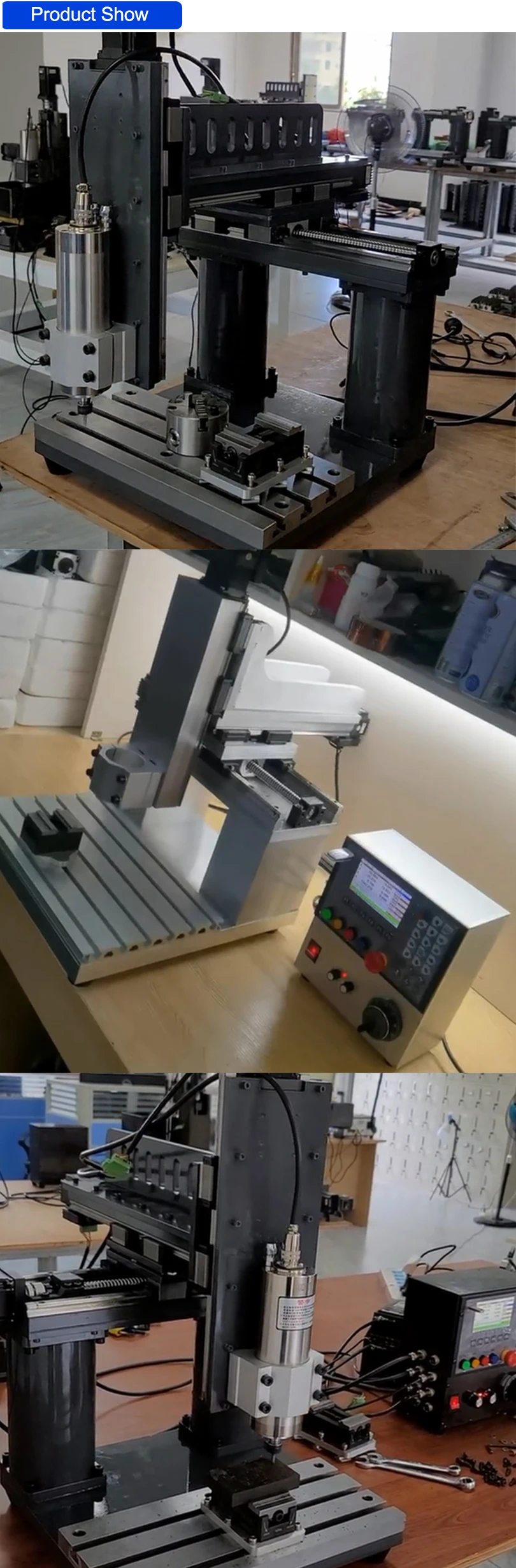 Industrial 4 Axis Mini CNC Machine - Versatile & Efficient