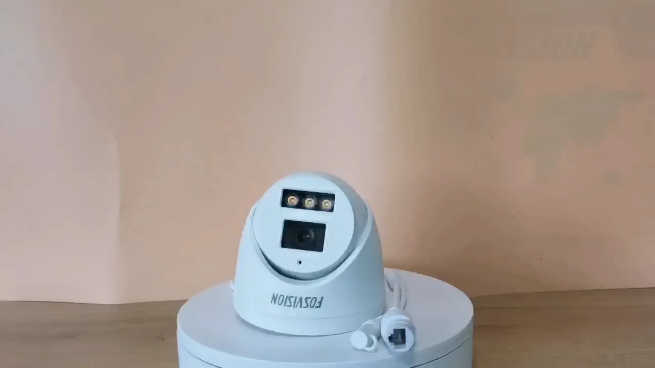 Fosvision 4k 8mp Ip Poe Camera Indoor Full Color Night Vision ...