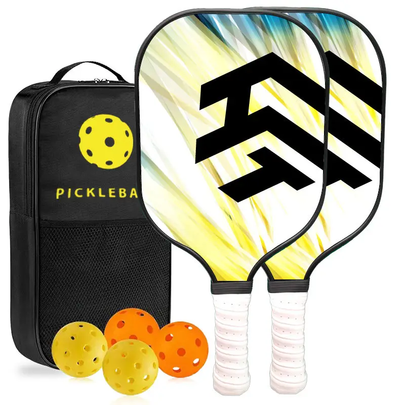 Fiberglass Pickleball Paddle Set Usapa Standard Pp Honeycomb Core 80z ...