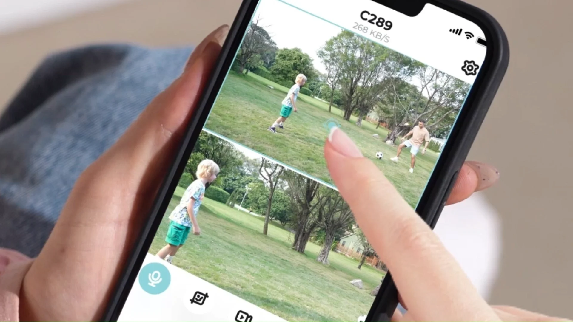 4mp+4mp Wifi Dual Lens Outdoor Security Camera Monitor For Home Super ...