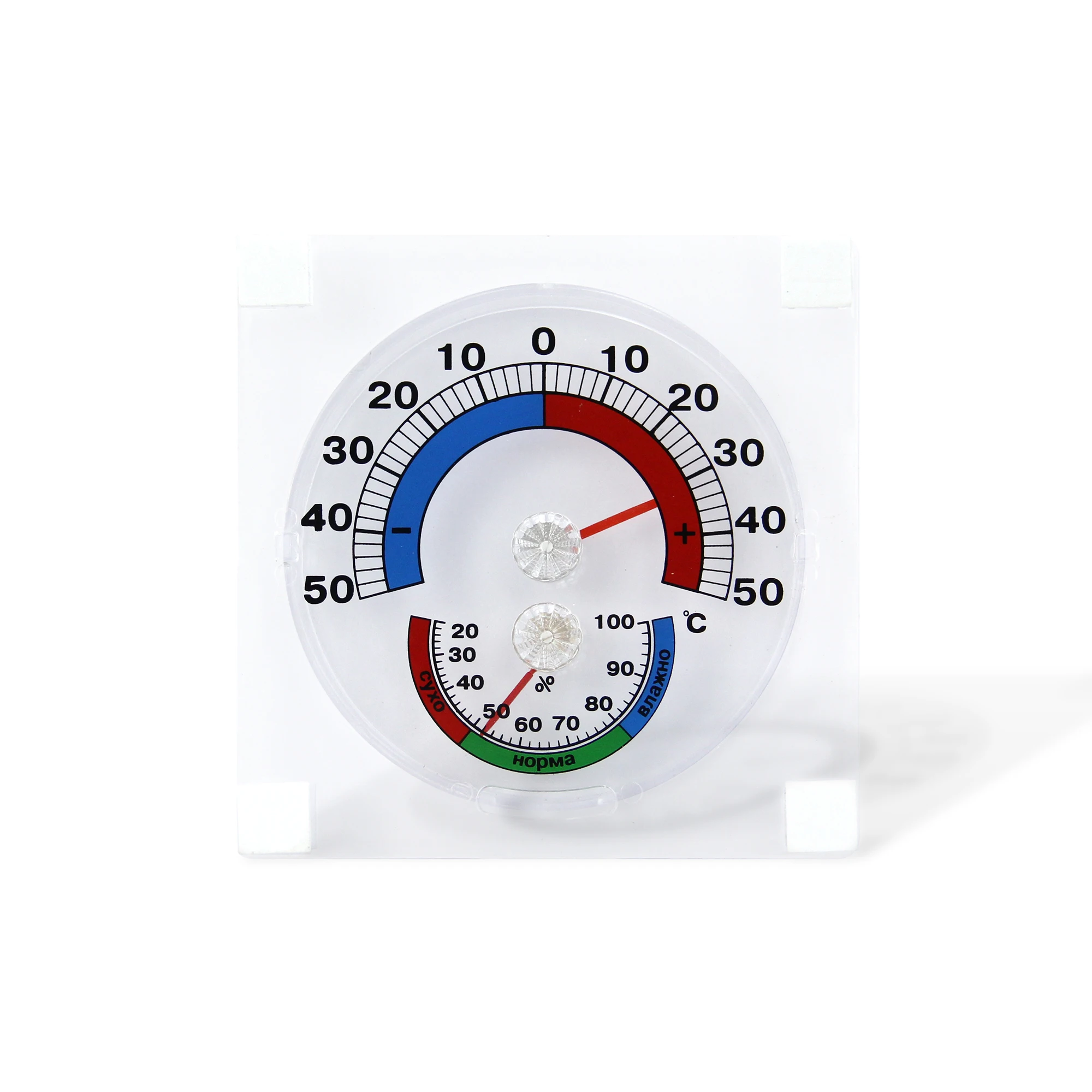 Instant Read Bimetal Theory Wall Mount Indoor Outdoor Plastic ...