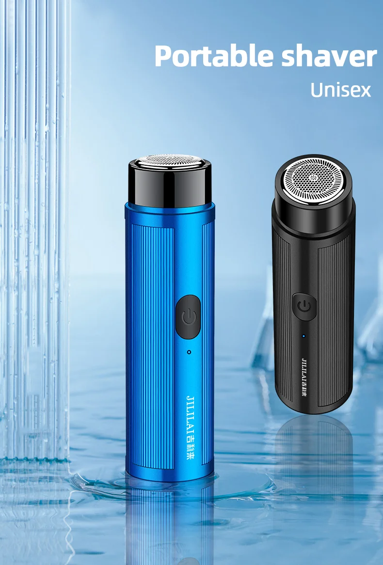 Men's Mini Electric Shaver Automatic Razor Trimmer Portable Beard Knife ...