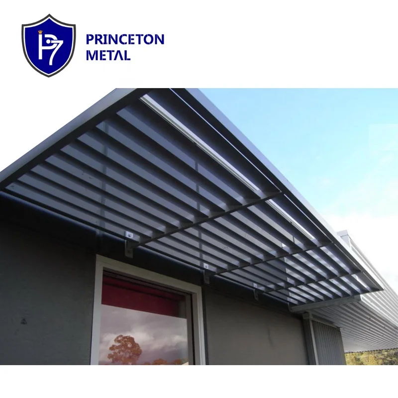 Aluminum Cantilever Louver Canopy And Roof Awnings - Buy Aluminum ...