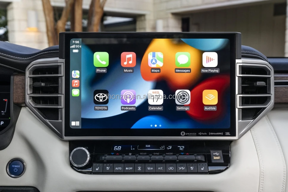 Thonzer Android Car Radio for Toyota Tundra & Sequoia 2022-2023