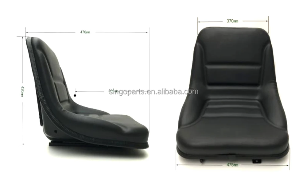 Universal Metal Bottom Seat Fits More Harvester Outdoor Work Vehicle ...