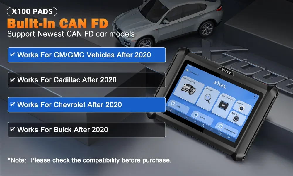 Newest Xtool X100 Pads Obdii Car Diagnostic Tool X100 Pad S Key ...