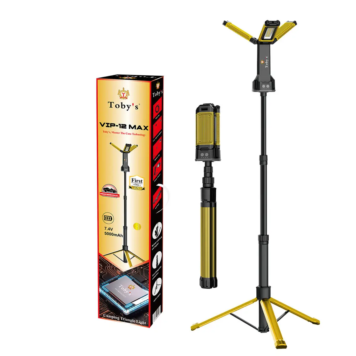 Toby's New Brand 2024 Hot Sell 100w Led Camping Lamp Vip 12 Max Factory ...