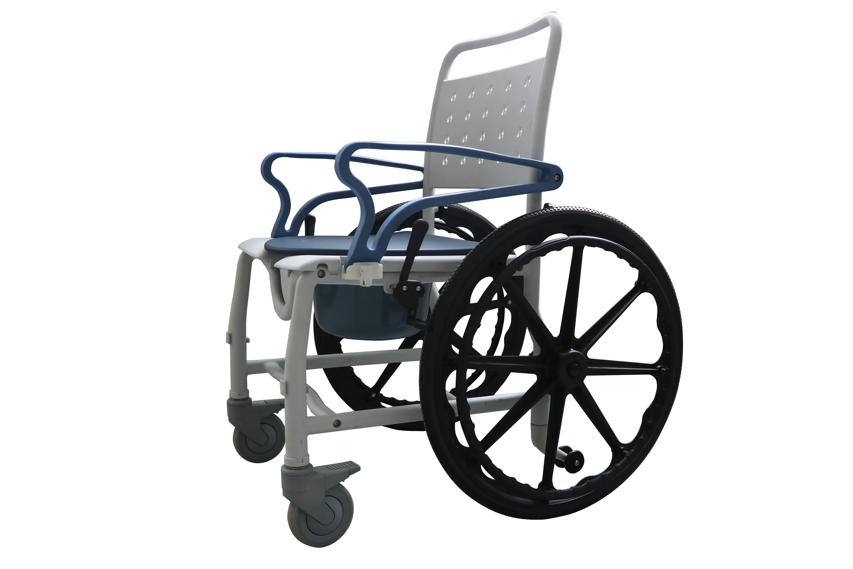 Patent Plastic 3 in 1 Folding Portable Commode Chair