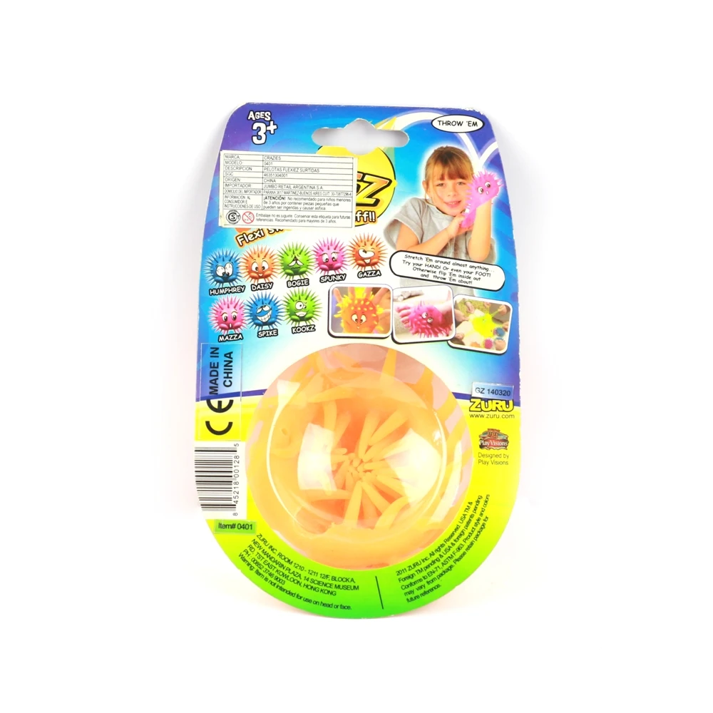 Handy Magic Big Boy Stretchy Squishy Plastic Kid Balls With Spike Horn ...