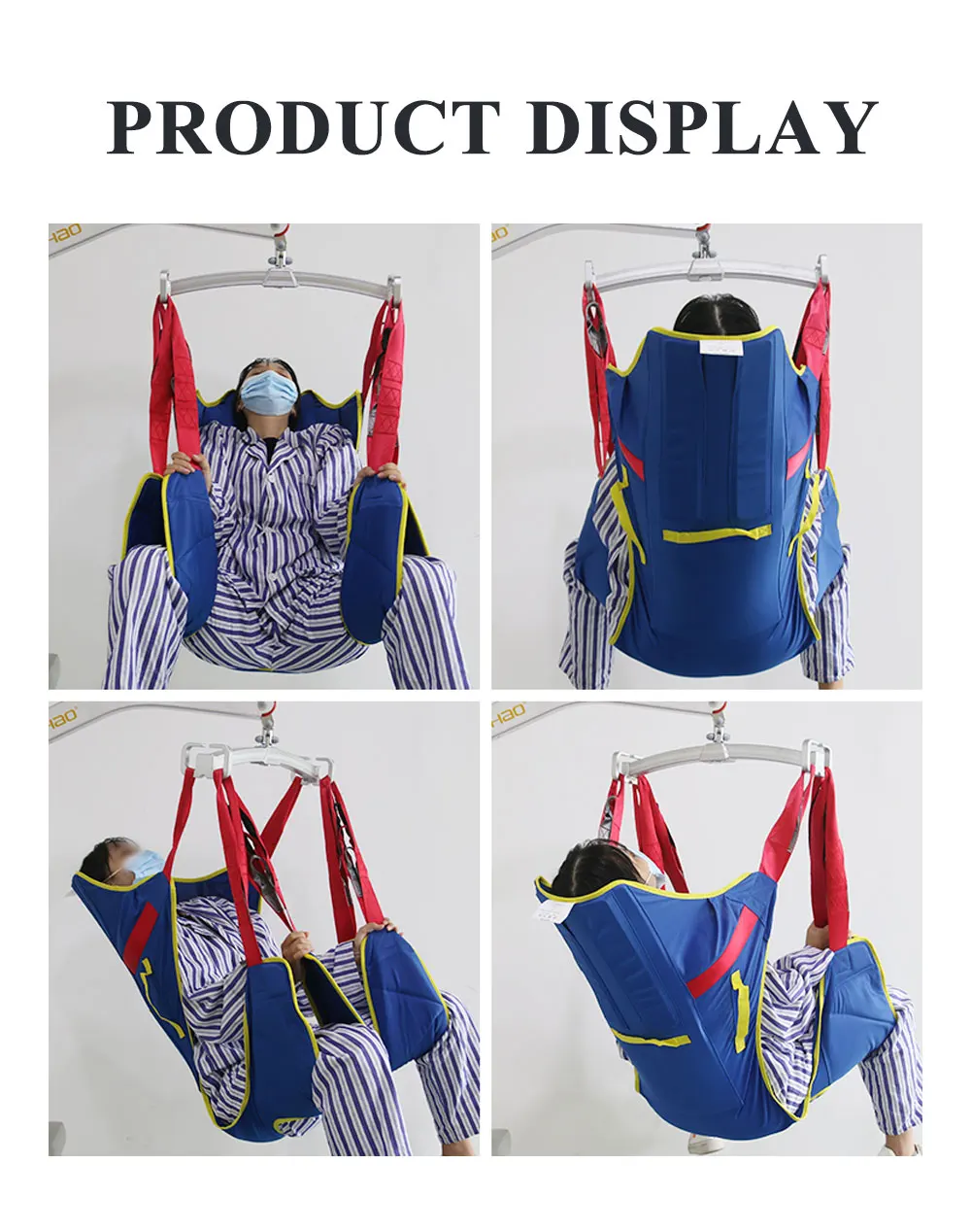 Patient Lifter Hoist - Supportive Transfer Sling for Homecare