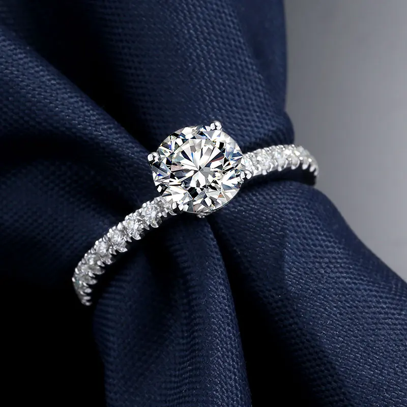 Messi Jewelry 14k 18k Gold Lab Grown Diamond Engagement Rings