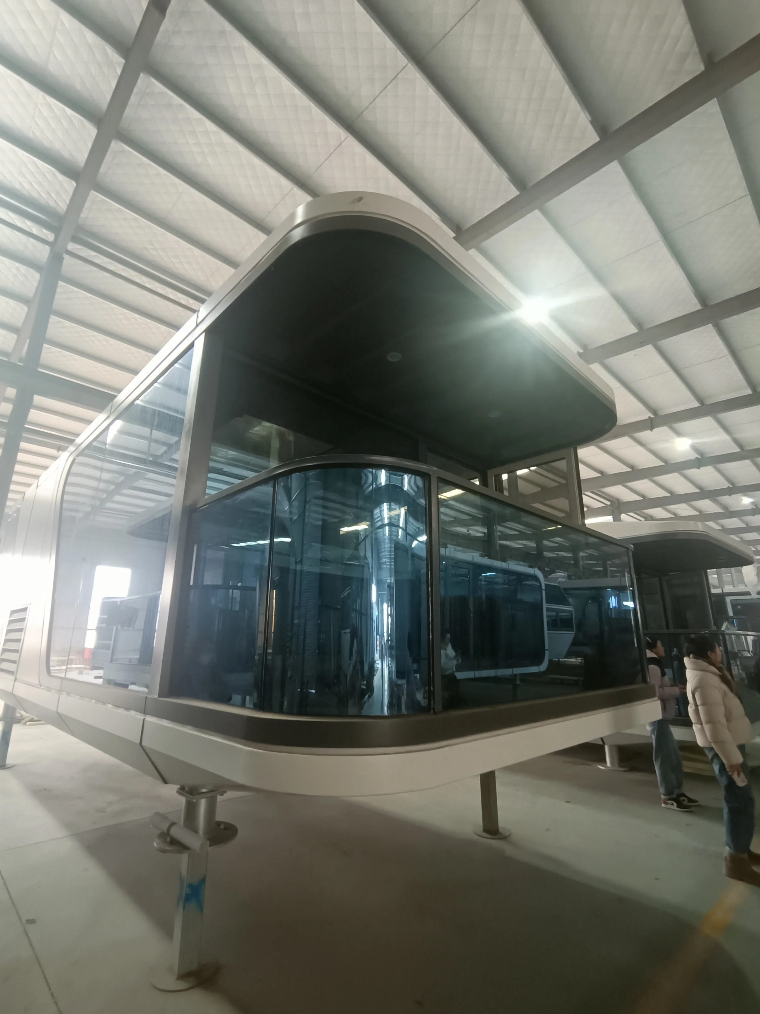 40ft 20ft 2 Story Pod House Guatemala Prefab Combination 3 Bedroom 2 ...