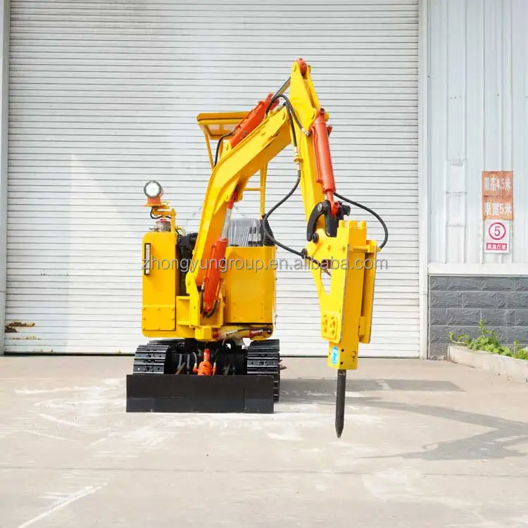 Safe Reliable Digging Machine Hydraulic Excavator Micro Bagger Crawler ...